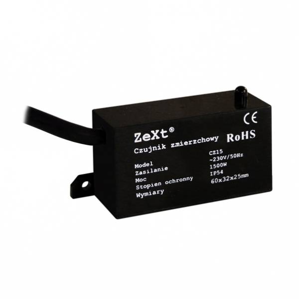 Czujnik zmierzchowy CZ15 1500W IP54 ZeXt - Sklep MagiaSwiatel.pl
