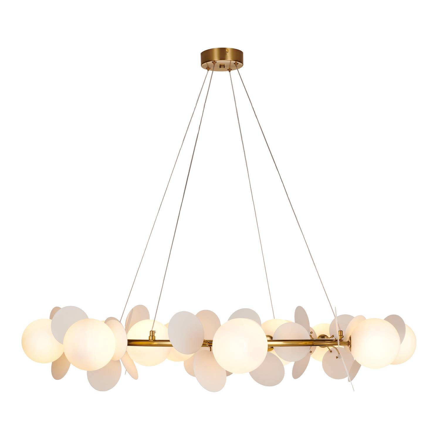 Lampa wisząca CHIC ST-DL-2969 oprawa w kolorze złotym Step Into Design ...