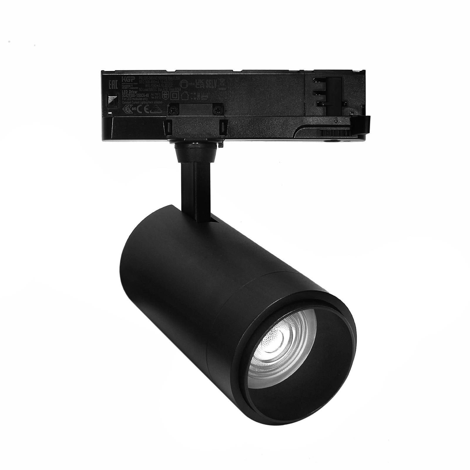 Reflektor Szynowy Zoom TRACK SYSTEM DD-04 230V 10W-30W 3000K Czarny 3 ...